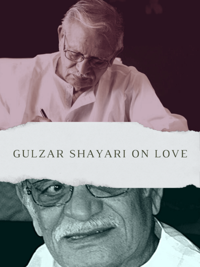 Top 8 Gulzar shayari on Love | डायरी की शायरी - डायरी की शायरी